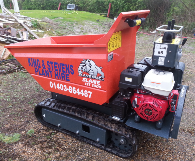 1 Ton Tracked Skip Loader Dumper - King and Stevens LTD